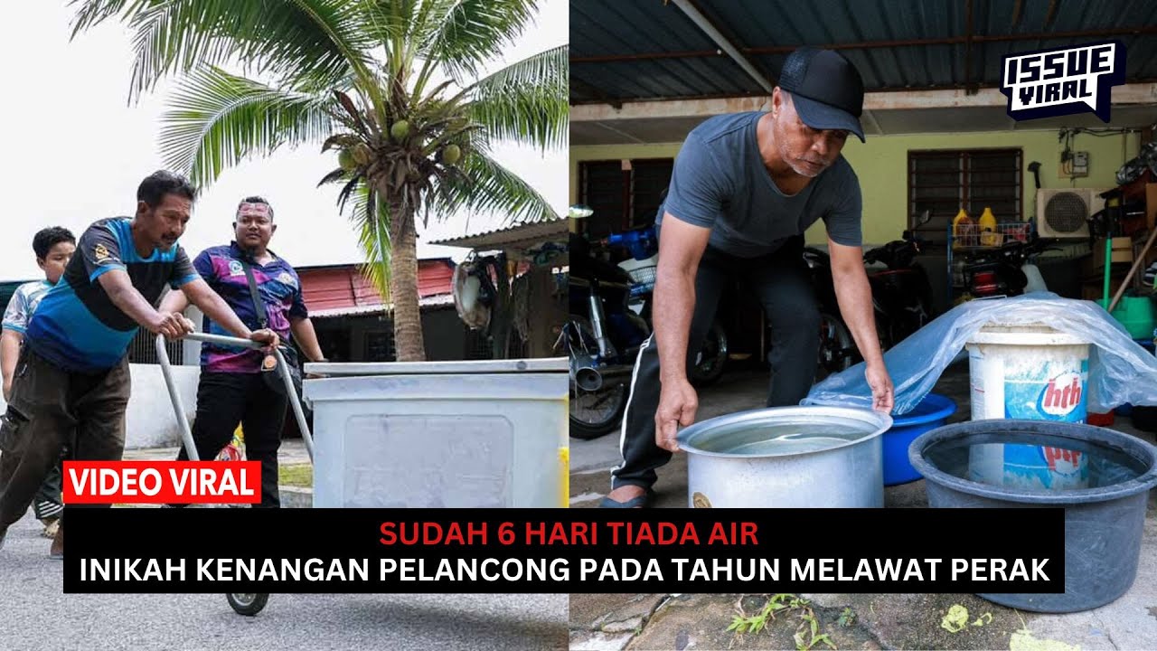 Penduduk Teluk Dalam & Nipah terjejas ! Sudah enam hari tiada air - YouTube