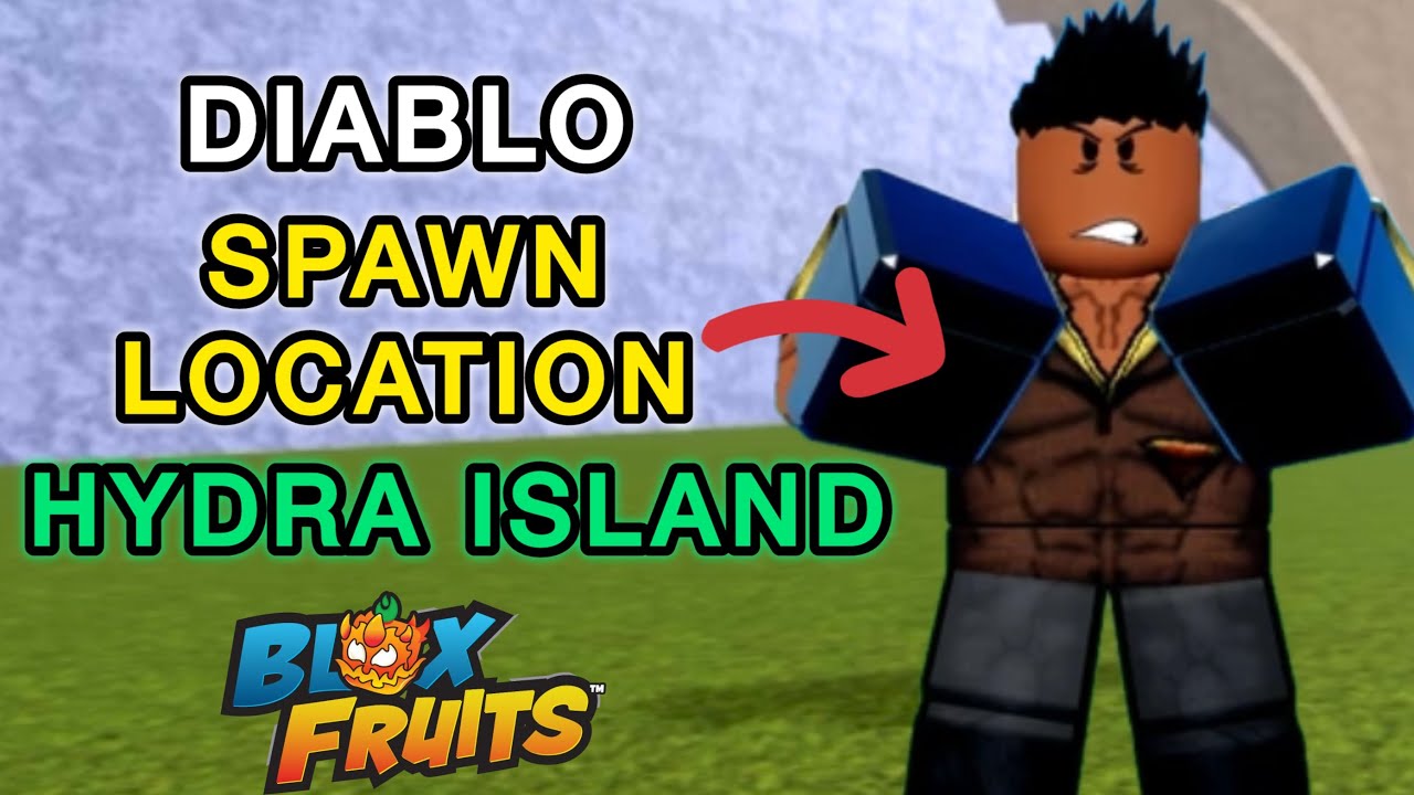 🔥 All Diablo Spawn Locations in Hydra Island | Blox Fruits Elite Pirate Guide! - YouTube