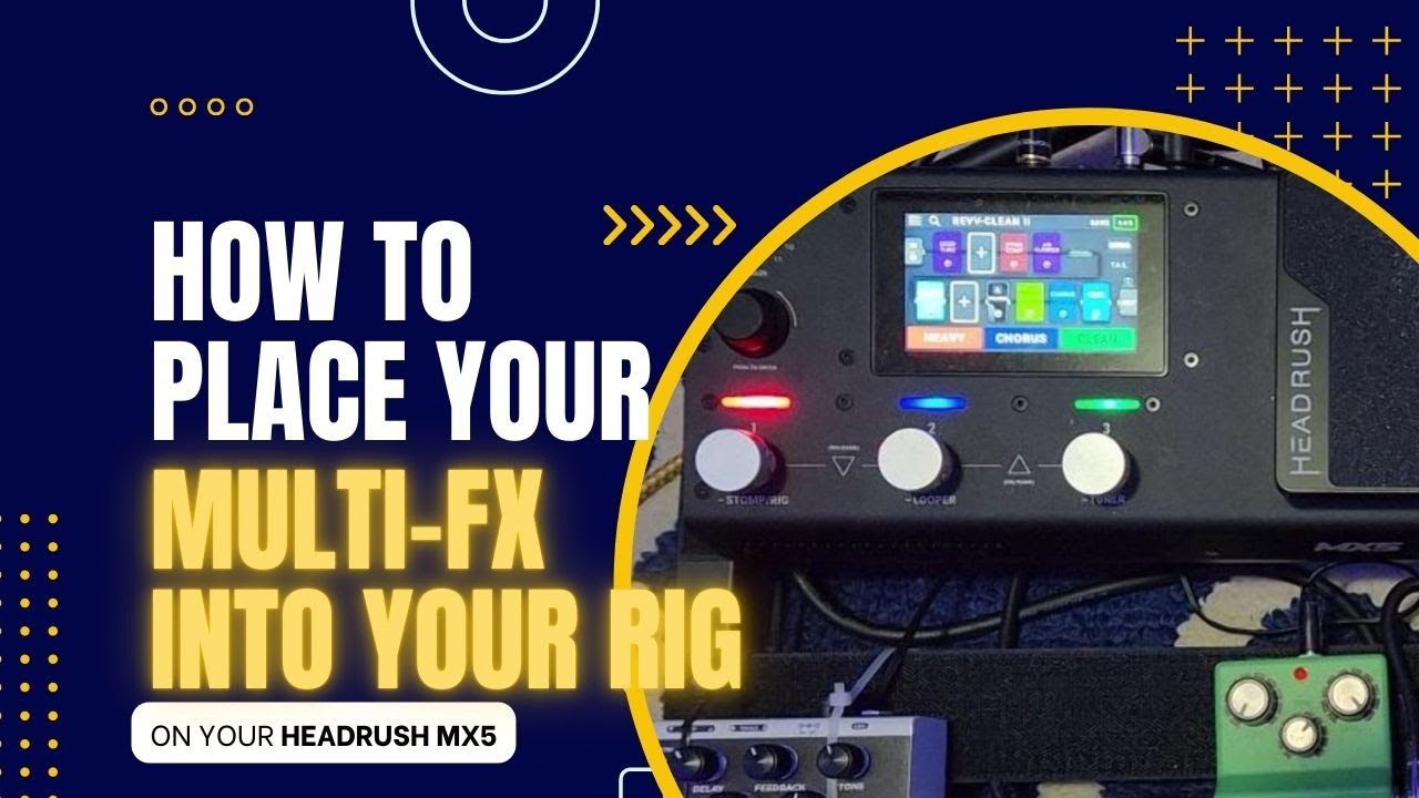 How to Place Your Multi-Effects Into Your Rig - YouTube