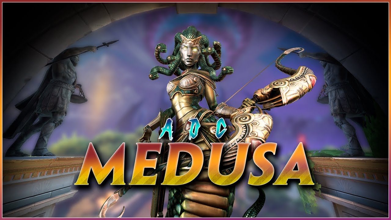 JUGANDO DE TRANKS :D | Medusa ADC | Conquest | Smite - YouTube
