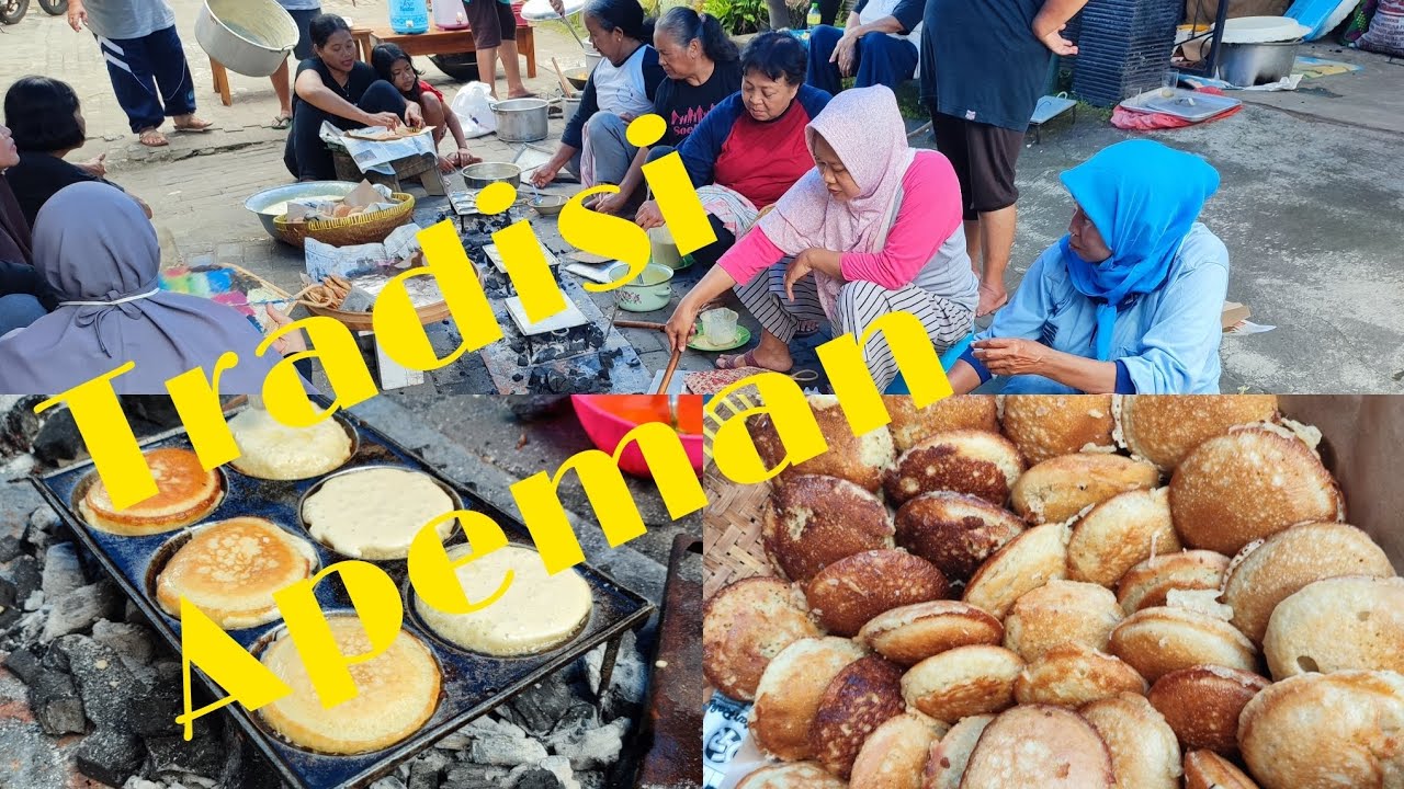 Tradisi apeman, membuat kue apem menjelang bulan puasa Ramadhan. - YouTube