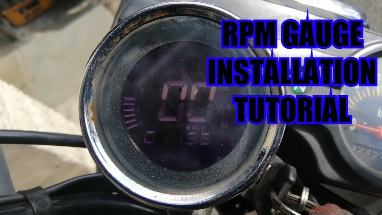 How To Install RPM Gauge On A Motorcycle KAWASAKI BARAKO YouTube how-to-install-rpm-gauge-on-a-motorcycle-kawasaki-barako-youtube