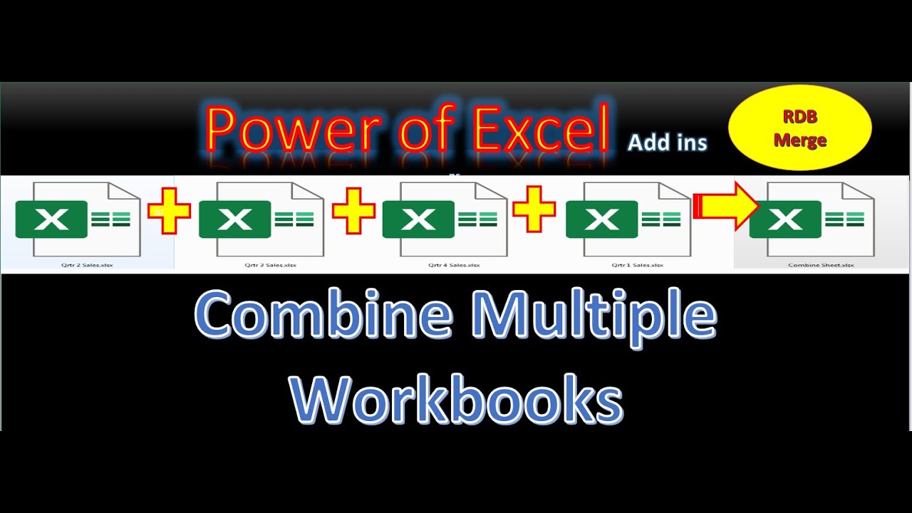 Merge Workbook in single sheet_Use of RDBMerge_ - YouTube