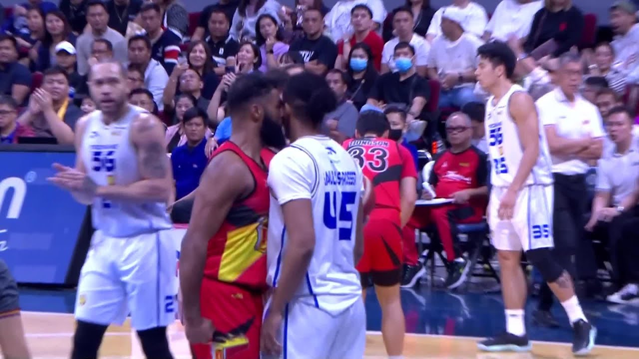 Tautuaa TAUNTS after BLOCKING BGR! 😤 | PBA Season 49 Philippine Cup ...