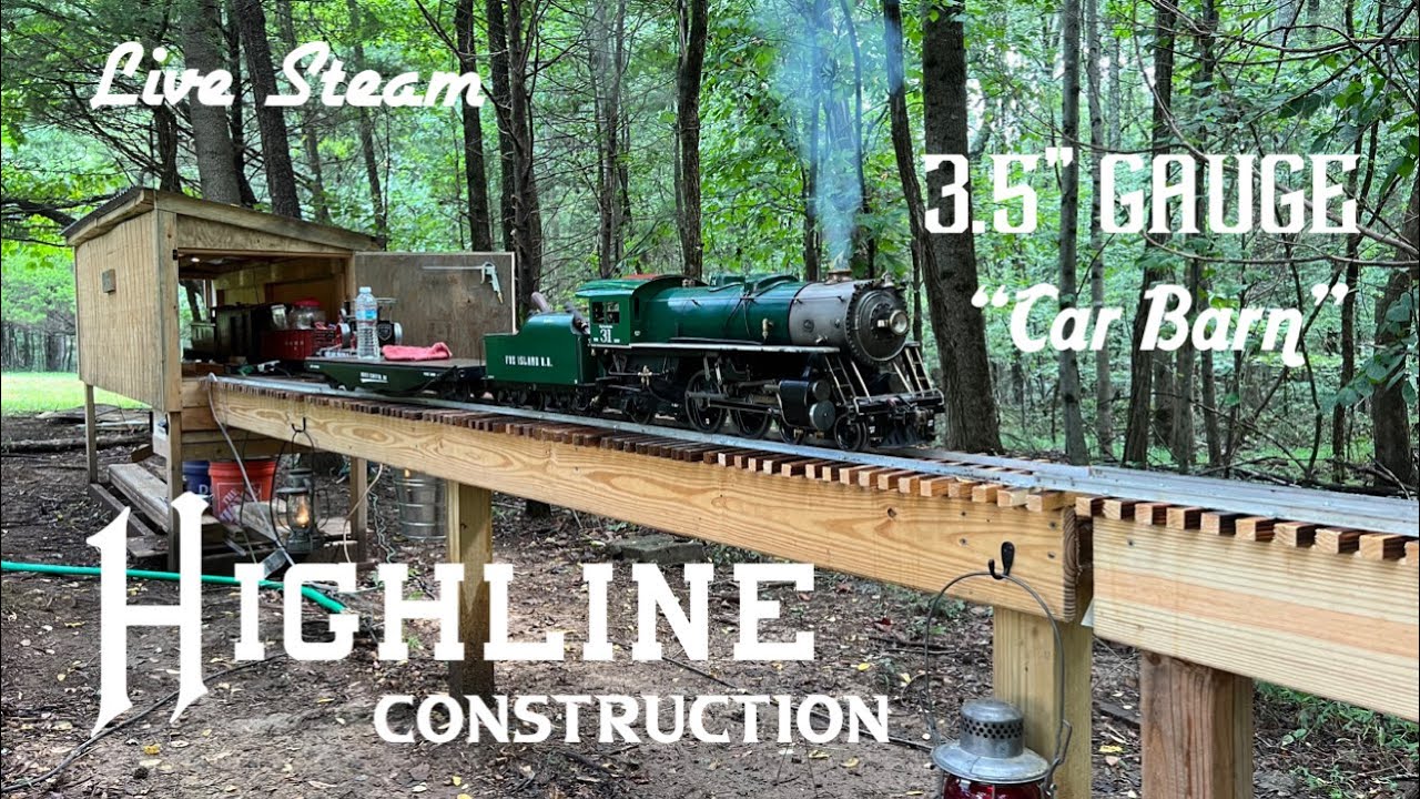 Building a Live Steam Backyard Railroad: Episode 4 - YouTube