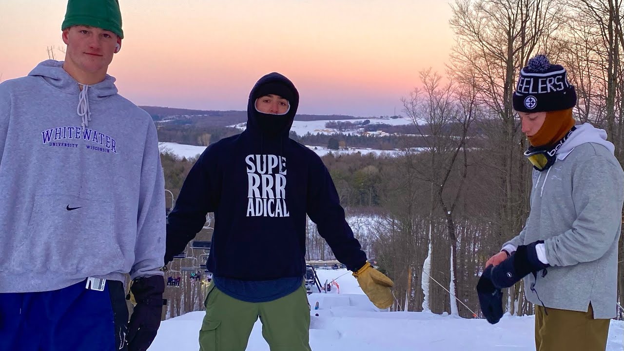 A Day in the Life with Snowboard Park Crew - YouTube