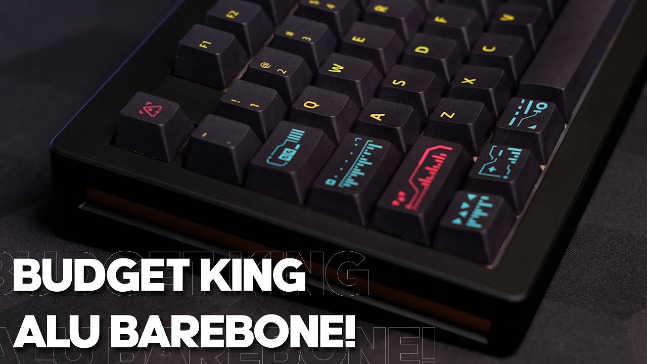 100$ Aluminium Barebone! Monsgeek M3 TKL Unboxing + Build - YouTube