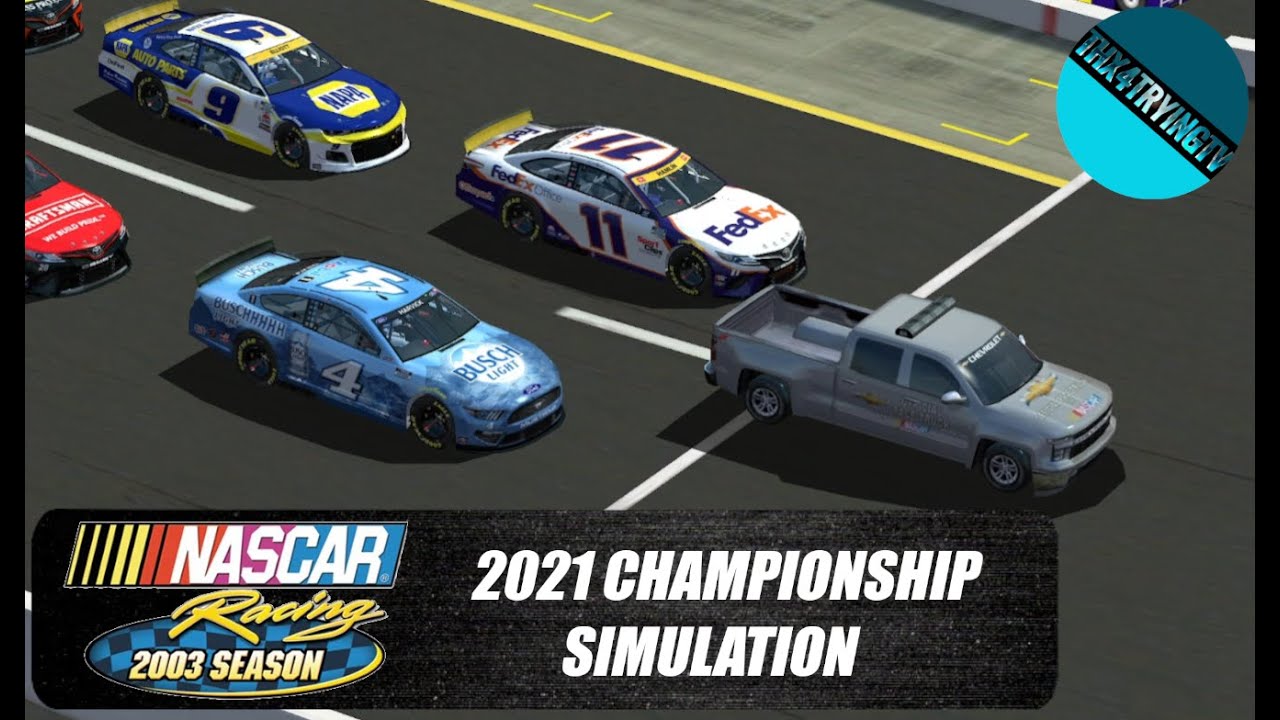 NR2003 NASCAR Cup Series Championship Race Simulation - YouTube
