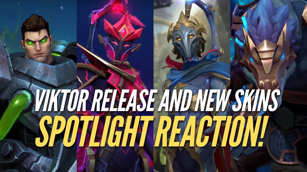 Reacting To Viktor And Many More Skins! | Wild Rift - YouTube