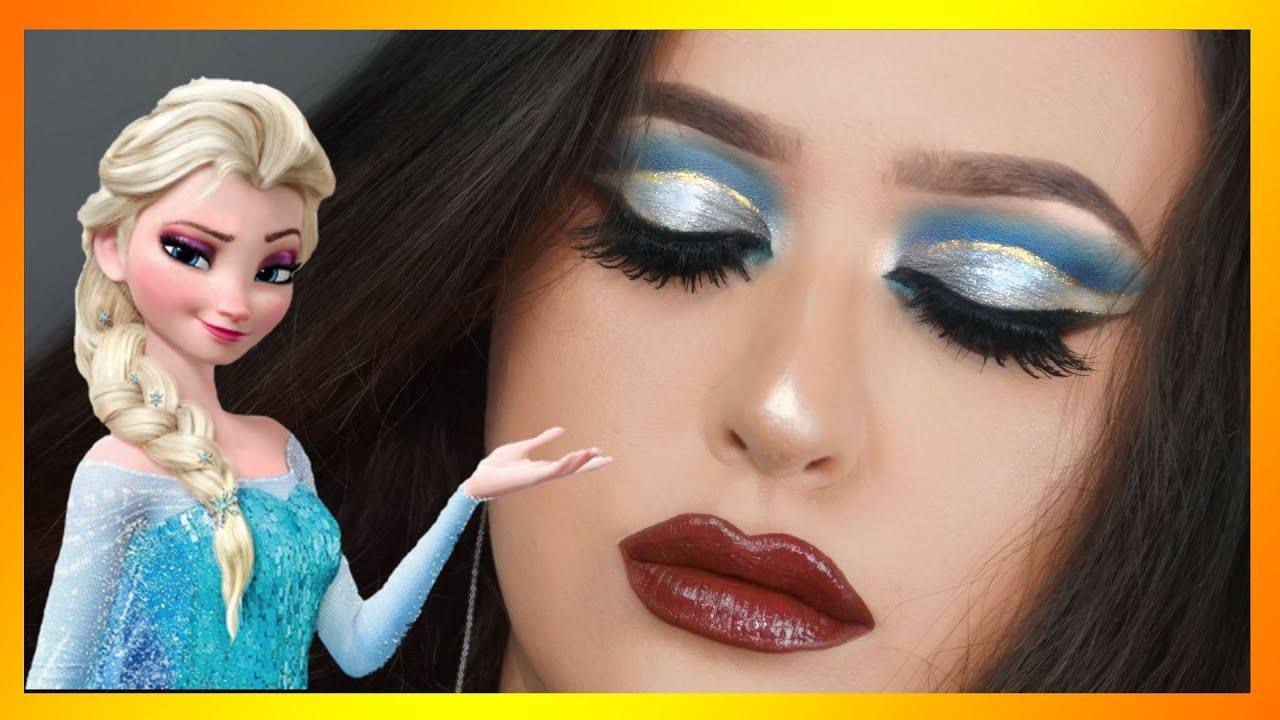 FROZEN MAKEUP - YouTube