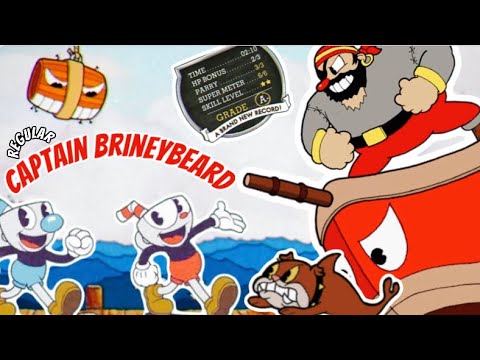 Cuphead - Captain Brineybeard (Regular) #cuphead - YouTube