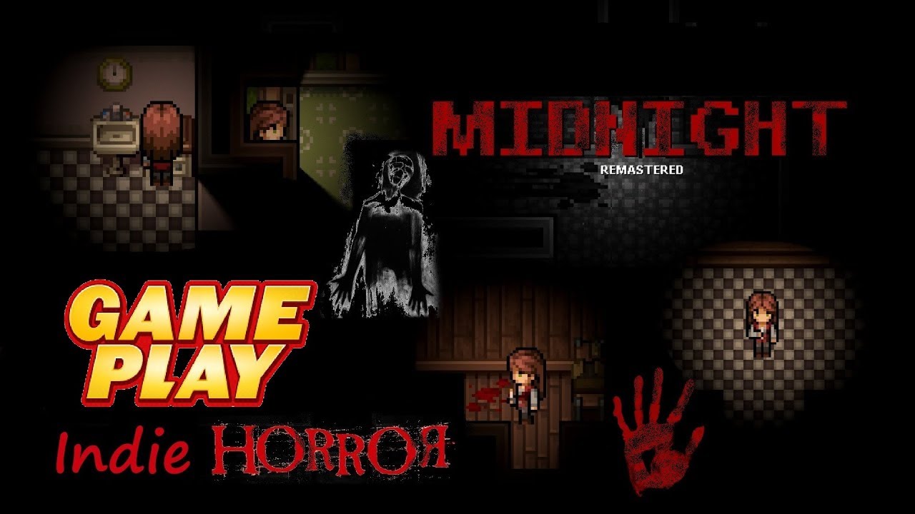 MIDNIGHT Remastered 😱 Gameplay 😱 Indie Horror 2019 - YouTube