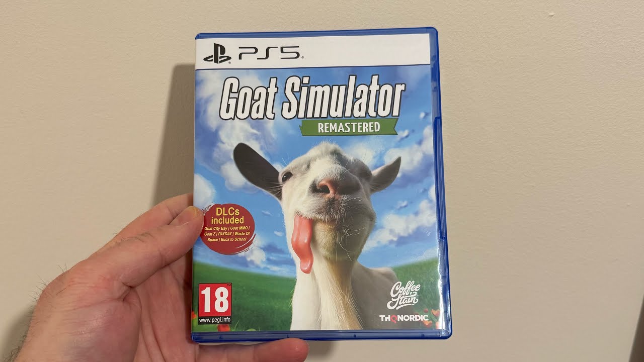 Goat Simulator Remastered PS5 Unboxing - YouTube