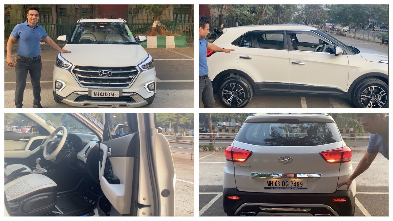 HYUNDAI CRETA MODIFIED with PREMIUM ICE PEARL Interior&Genesis ...