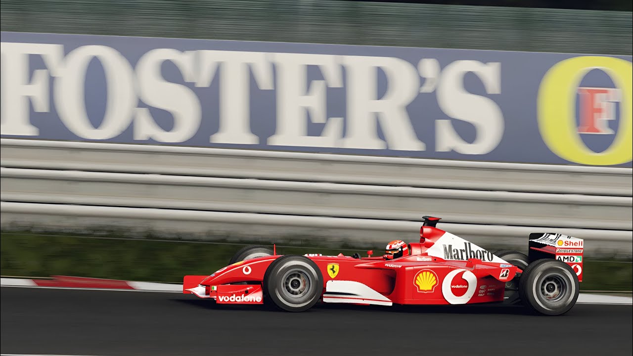Ferrari F2001 - Spa-Francorchamps 2001 - Assetto Corsa TV Cam - YouTube