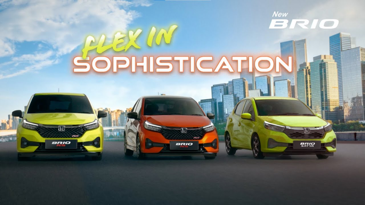 New Honda Brio | Flex in Sophistication - YouTube