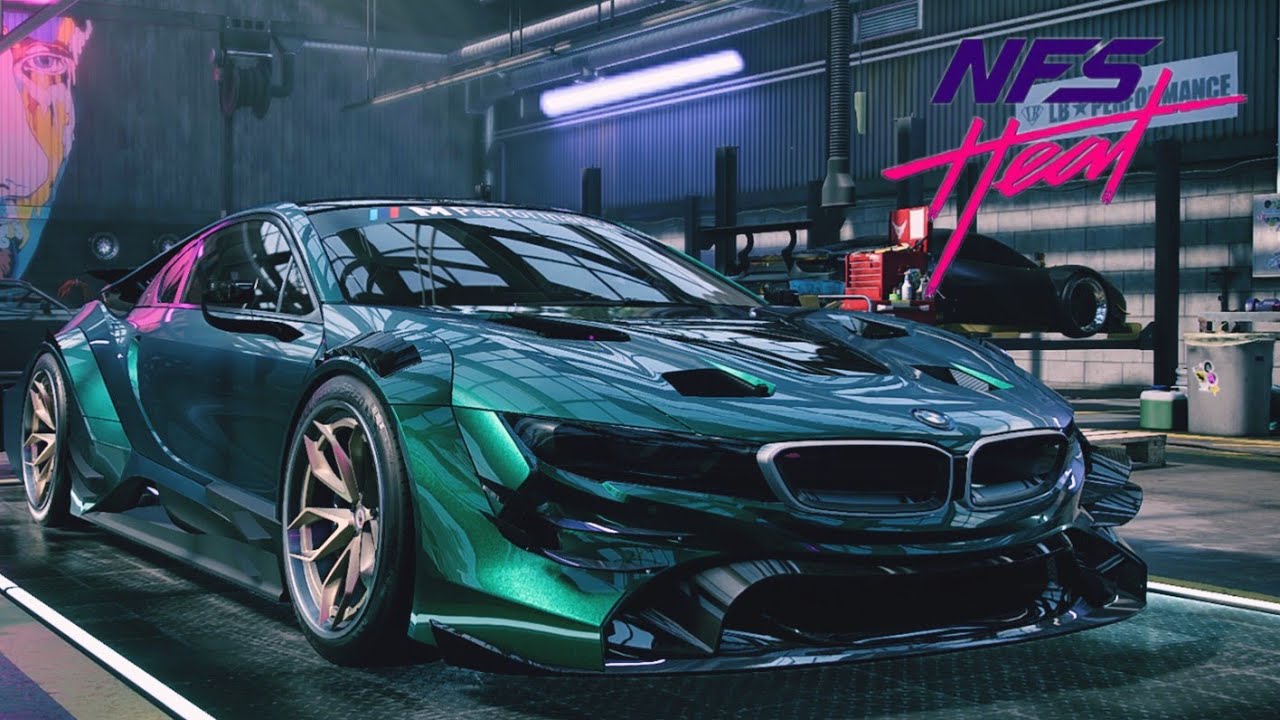NFS HEAT: BMW i8 Coupe Customization and Gameplay - YouTube