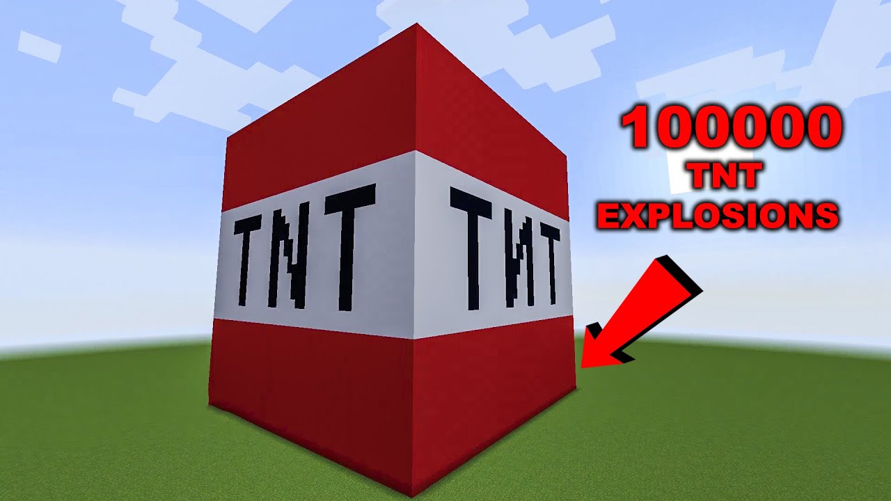 Minecraft - 1000000 TNT EXPLOSIONS - YouTube