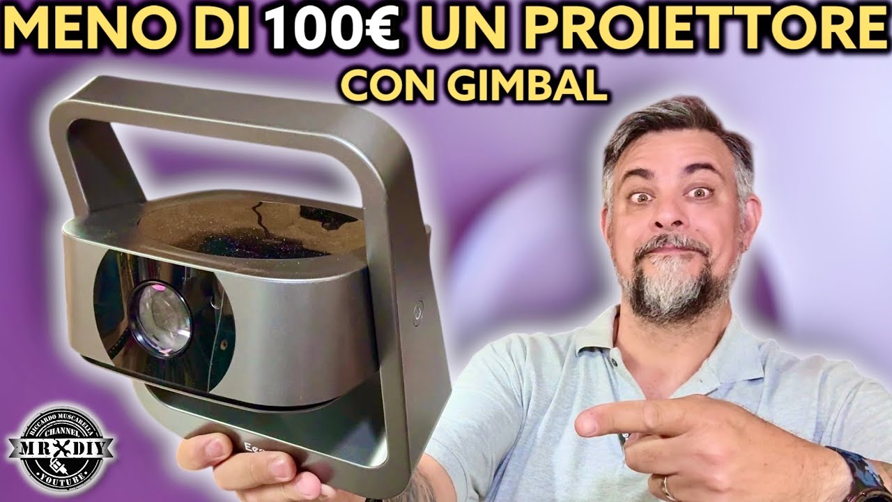 Cioè... solo 69€ per questo vero proiettore con gimbal? Android 13 smart tv. Eeenfy Venus V1 Q8 ...