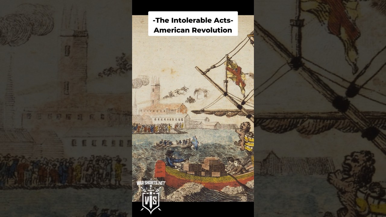 The Intolerable Acts 🔥 American Revolution 🔥 - YouTube