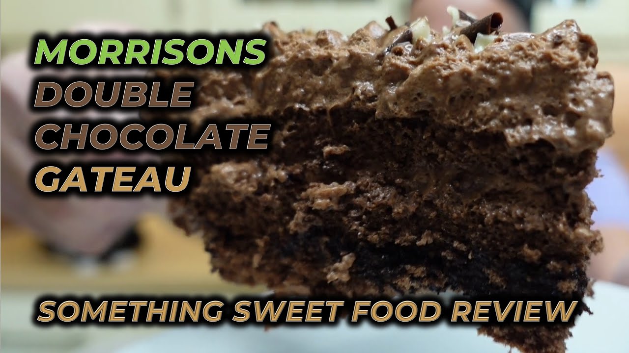 LOADS of VALUE in this! - Morrisons Double Chocolate Gateau FOOD REVIEW ...