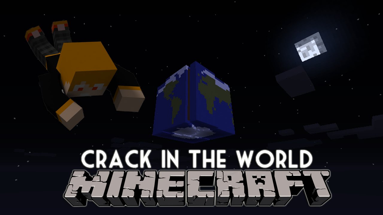 Minecraft : Crack in the World Map - ฮีโร่ผู้ช่วยโลก - YouTube