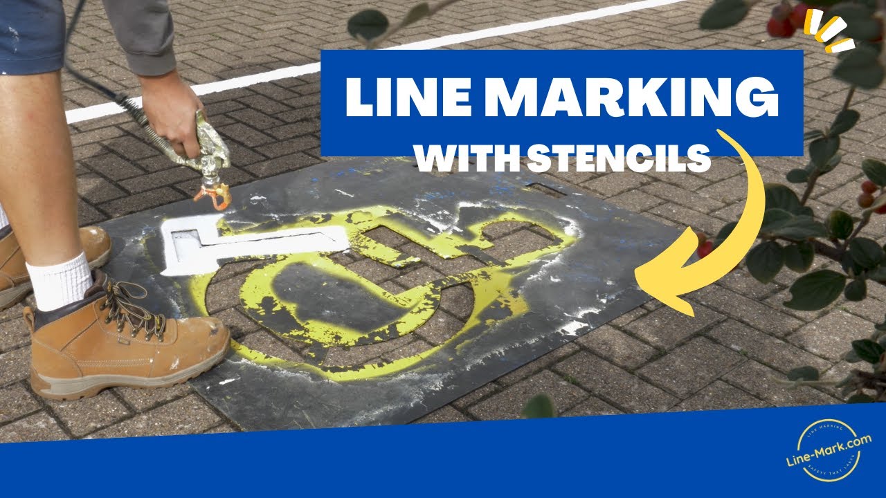 Line-Mark.com | Parking and Disabled Bay Line Marking - YouTube