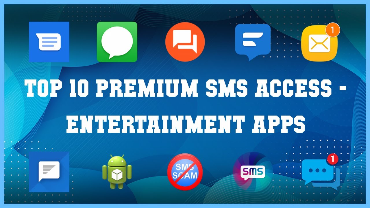 Top 10 Premium Sms Access Android Apps - YouTube