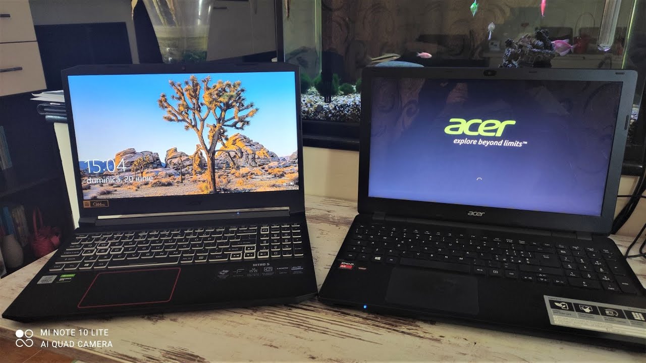 UNBOXING - Laptop Gaming ACER Nitro 5 AN515-55-591H - YouTube