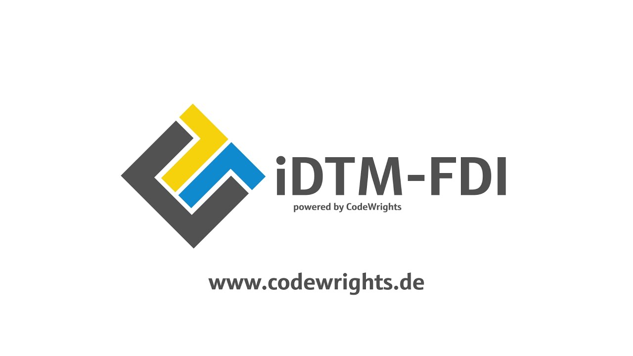 CodeWrights iDTM-FDI - Introduction - YouTube