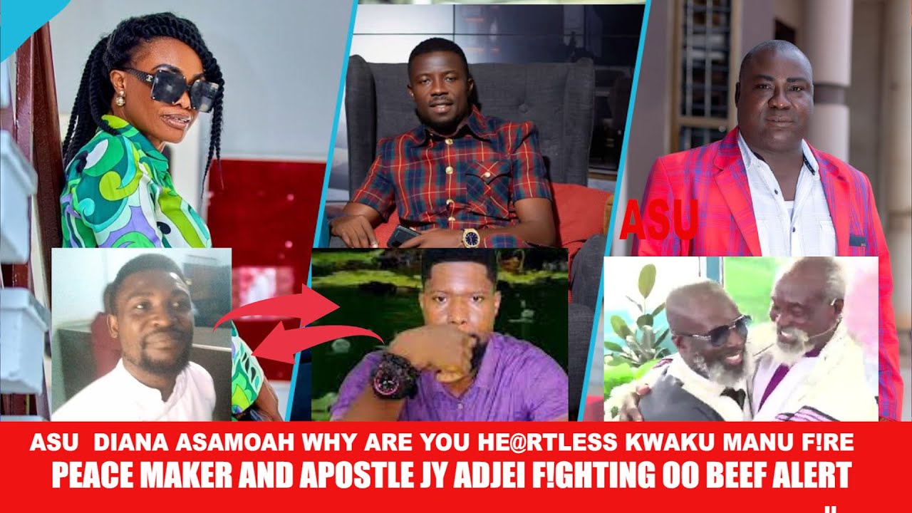 Asu Kwaku Manu f!re Diana Asamoah for fighting Pastors why are you he ...