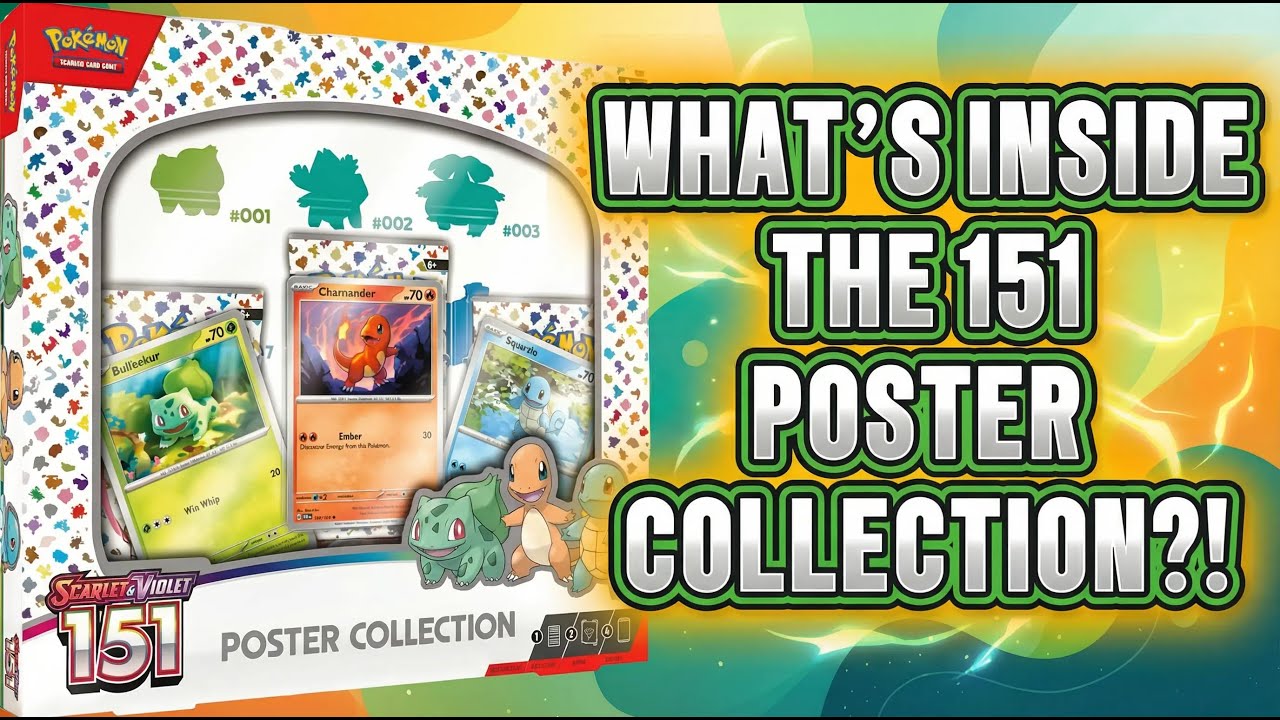 INSANE LUCK! What’s Inside the 151 Poster Collection?! 🎉🔥 - YouTube