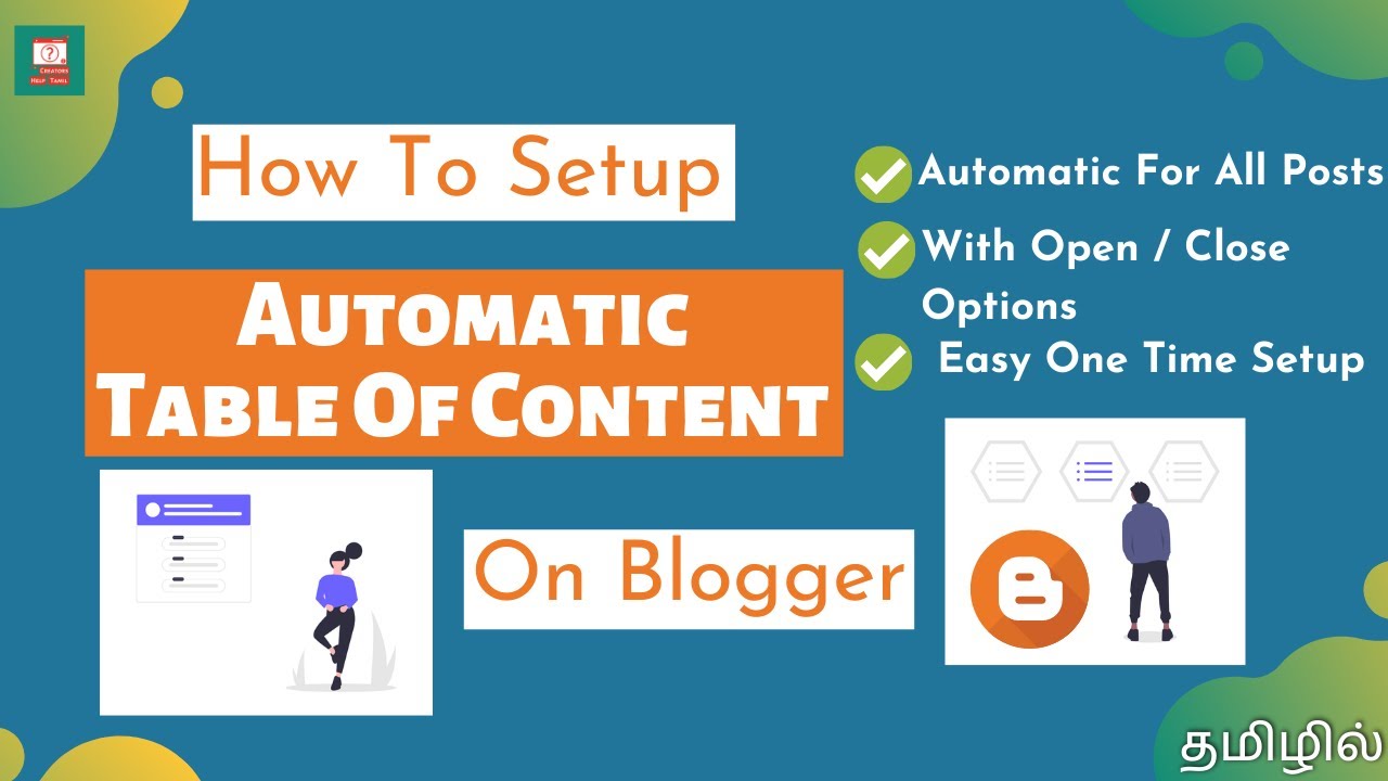 How To Setup Automatic Table Of Contents In Blogger YouTube How To Setup Automatic Table Of Contents In Blogger YouTube