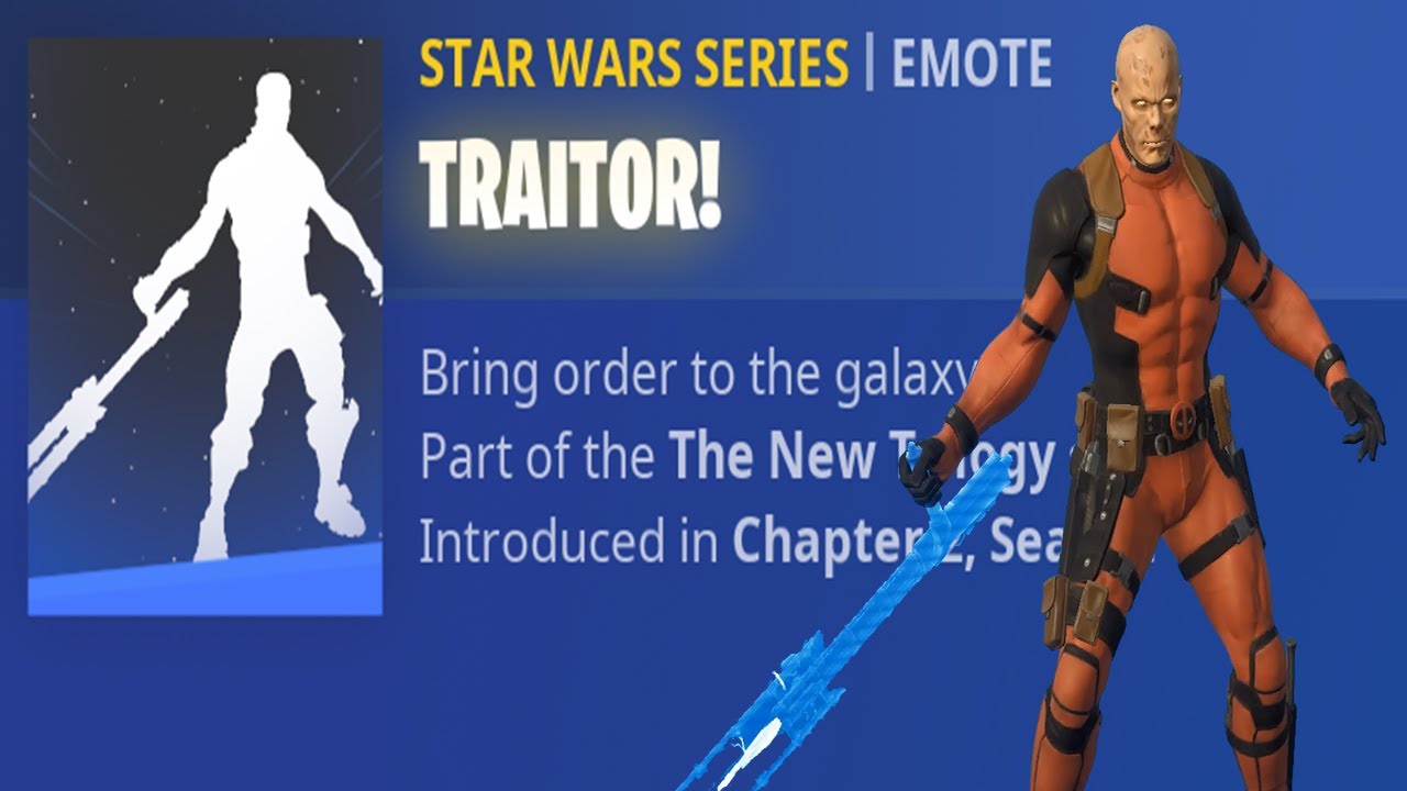 TRAITOR! - Star Wars Series Emote - 1 min - YouTube