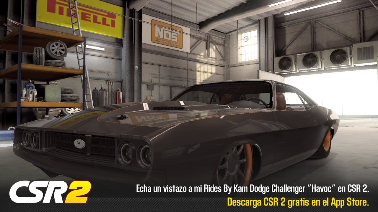 【CSR2】Rides By Kam Challenger “Havoc” 6.840 WR launch manual , shift ...