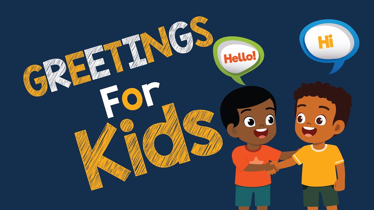 GREETINGS IN ENGLISH | Story - Learning English for Kids - YouTube