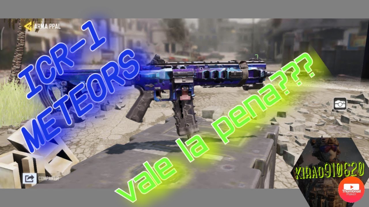 COD MOBILE - ICR-1 LA MEJOR ARMA A SOLO 3000C - YouTube