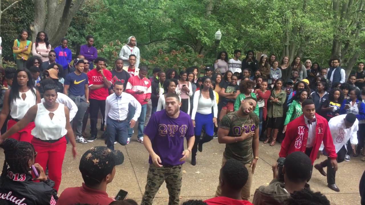 Vanderbilt NPHC Homecoming Unity Step 2016 - YouTube