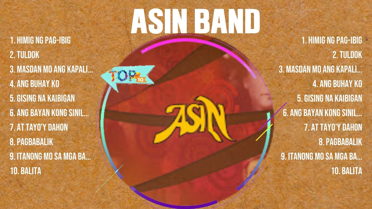 ASIN band ~ ASIN band Full Album ~ ASIN band OPM Full Album - YouTube