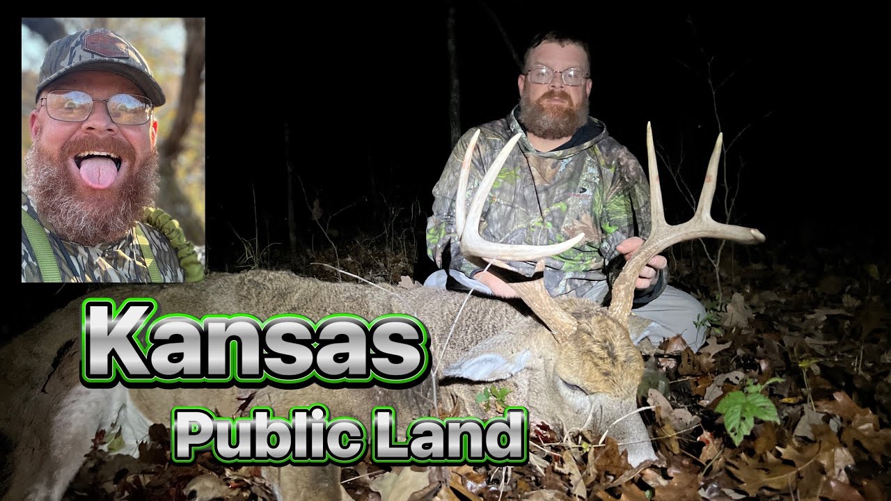 Kansas Public Land Bow Hunting // Midwest Whitetail Hunting // Deer ...