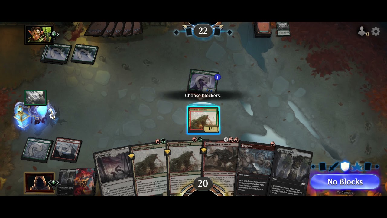 MTG Arena RG Landfall VS Mono Green - YouTube