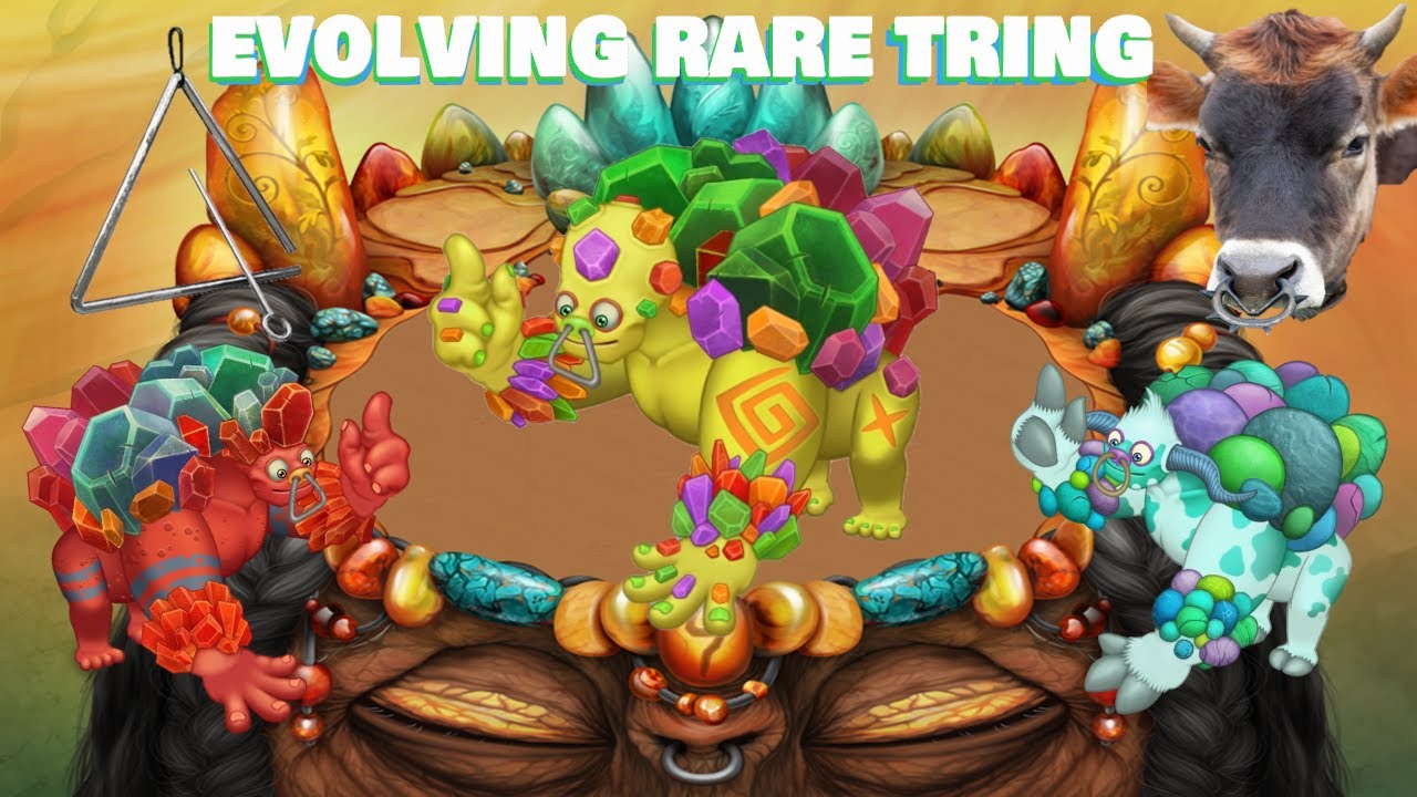Evolving Rare Tring Amber Island - My Singing Monsters - YouTube