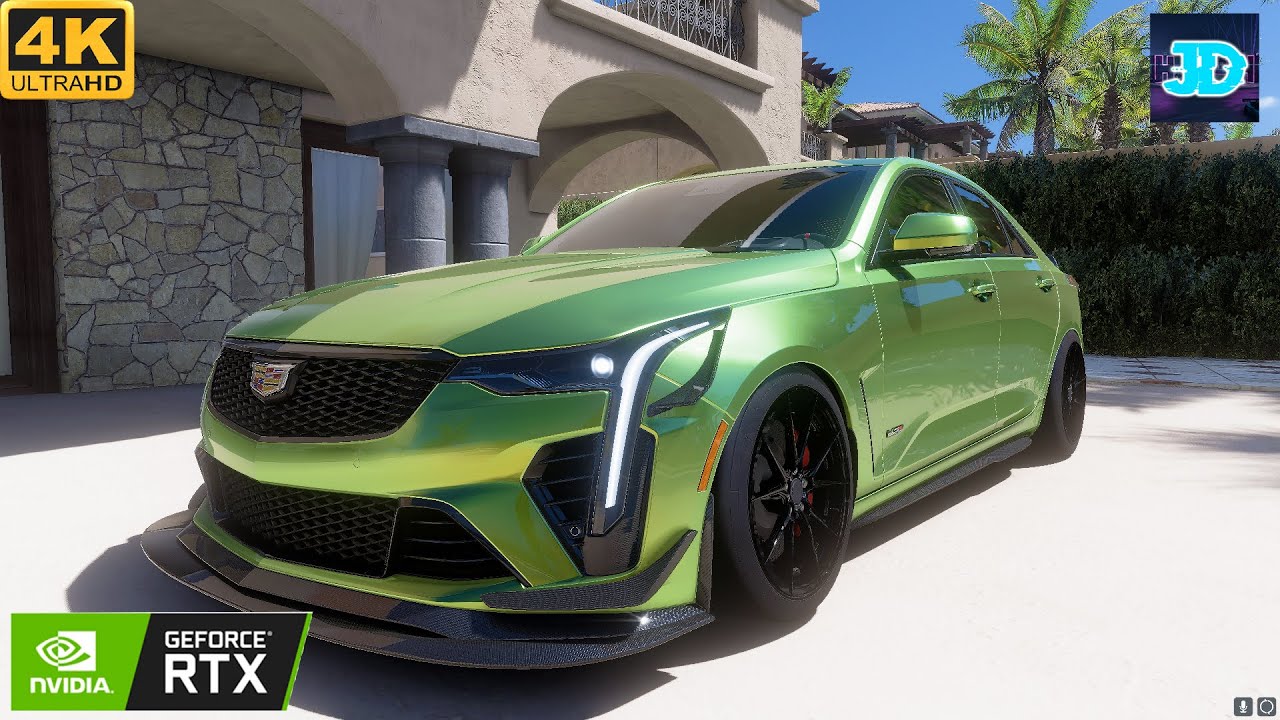 Forza Horizon 5 - 2022 Cadillac CT4-V Blackwing Anti Lag Tune RTX 3060 ...