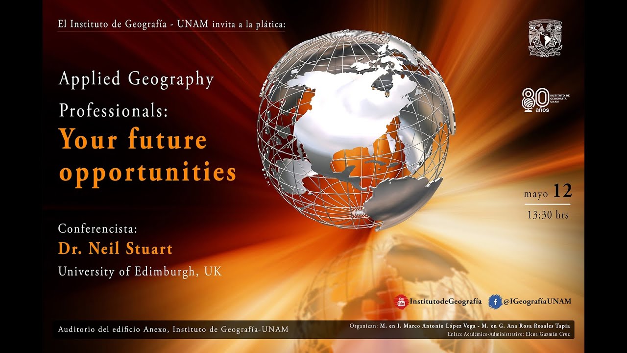 "Applied Geography Professionals: Your future opportunities" - YouTube