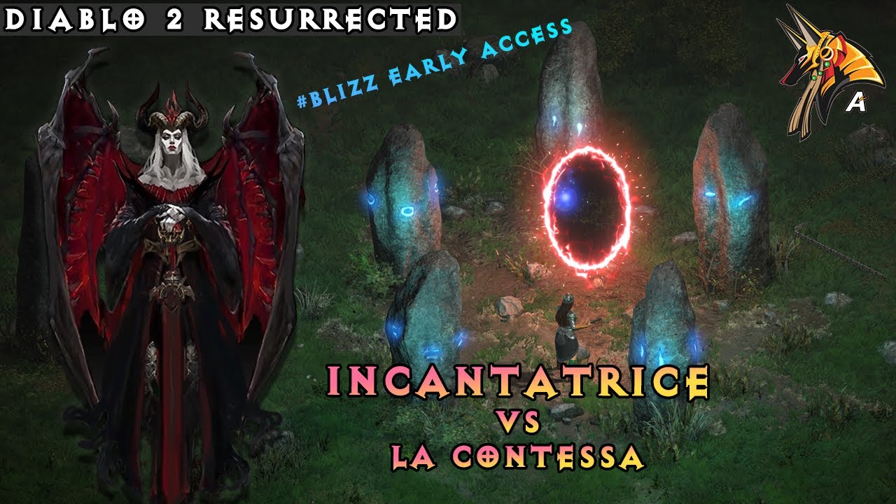 Enchantress vs The Countess gameplay - Diablo 2 Resurrected - YouTube