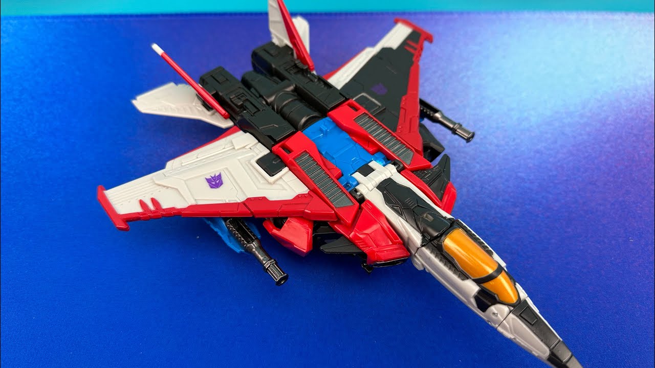 TRANSFORMERS REACTIVATE STARSCREAM VOYAGER CLASS ACTION FIGURE SHOWCASE ...