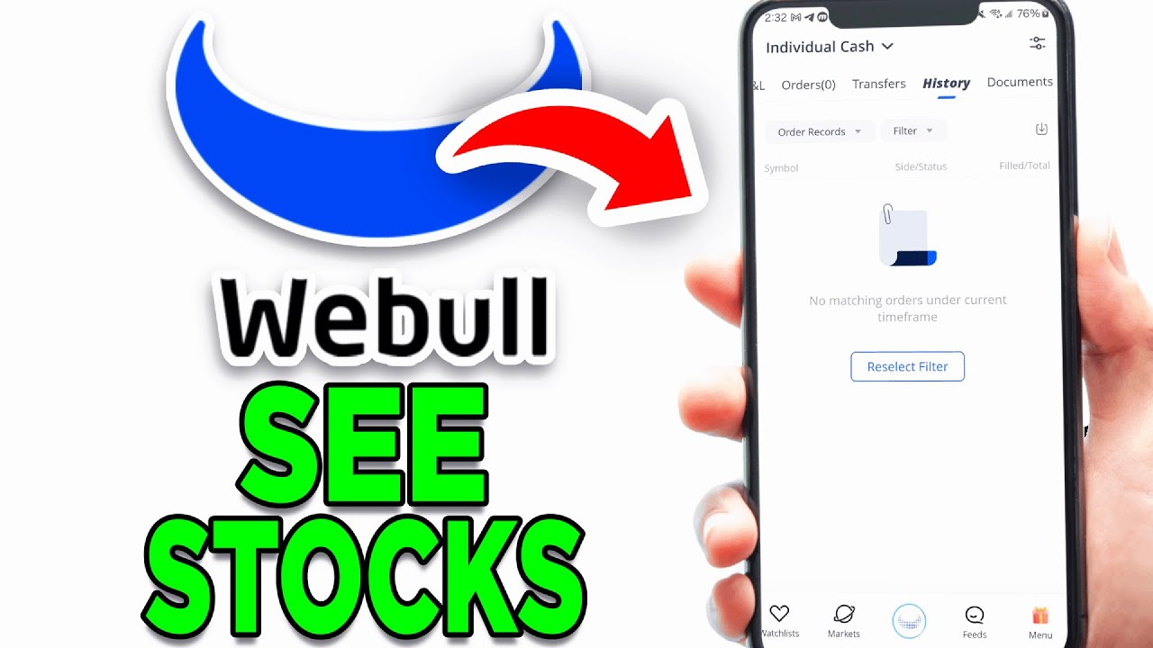 How Do You See The Stocks You Purchased On Webull 2025! - Tutorial ...