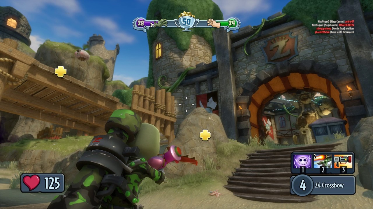 Plants vs Zombies Garden Warfare - Super Commando 2 - YouTube