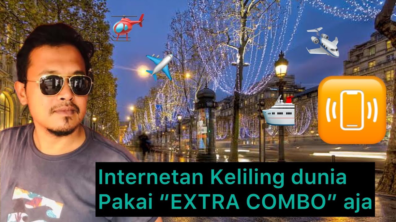 PAKAI XL “EXTRA COMBO” DI LUAR NEGERI ?? BISA DONG 👌 - YouTube