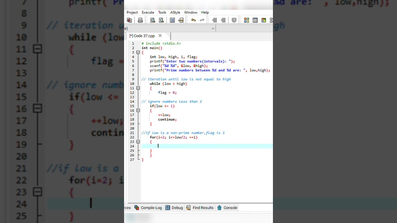 Display Prime Numbers Between Two Intervals c coder developer Display Prime Numbers Between Two Intervals c coder developer